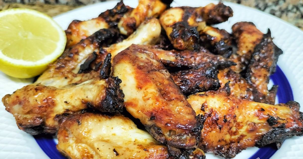 Alitas De Pollo Al Limón En Airfryer Receta de Encar- Cookpad