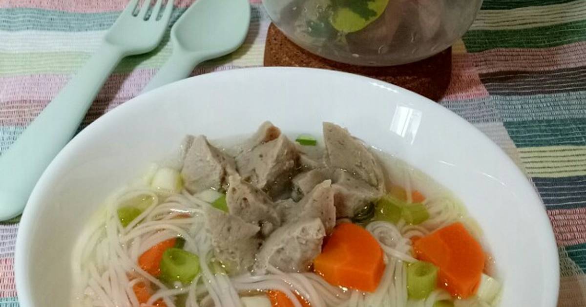 Resep 319. Sup misoa baso sapi oleh Istikah 20444011 - Cookpad