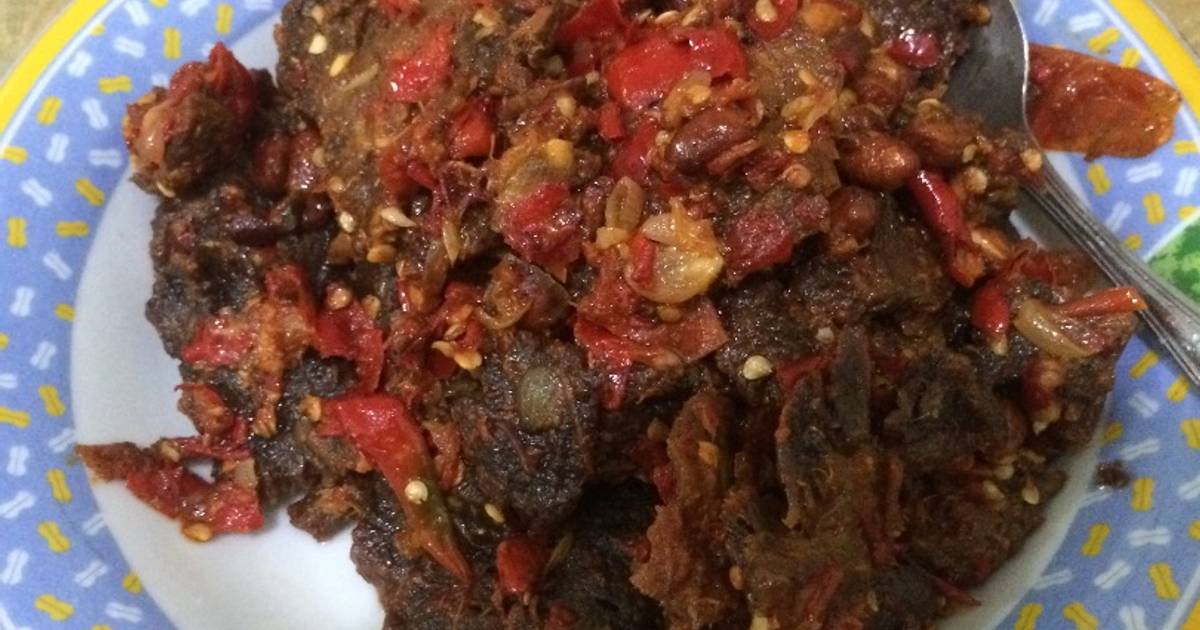 Resep Dendeng sapi Balado oleh Nuraini Husna - Cookpad