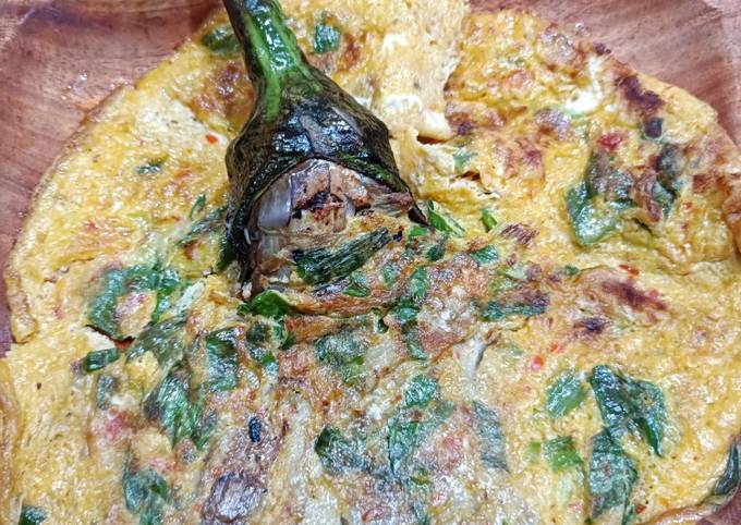 Resep Tortang Talong aka telor dadar terong dgn kearifan lokal oleh ...