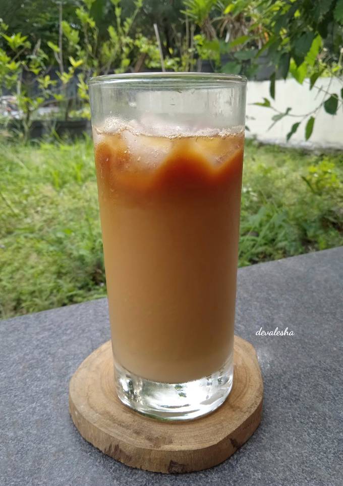 Resep Thai Iced Espresso (Es Yen) oleh Devalesha Kitchen - Cookpad