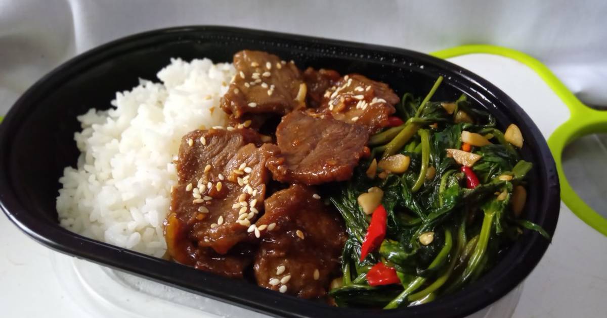 334 resep daging sapi slice hokben teriyaki enak dan mudah - Cookpad
