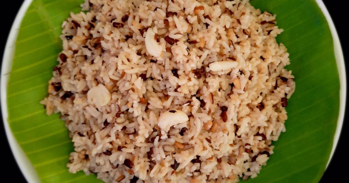 Black urad dal rice Recipe by Muniswari.G - Cookpad