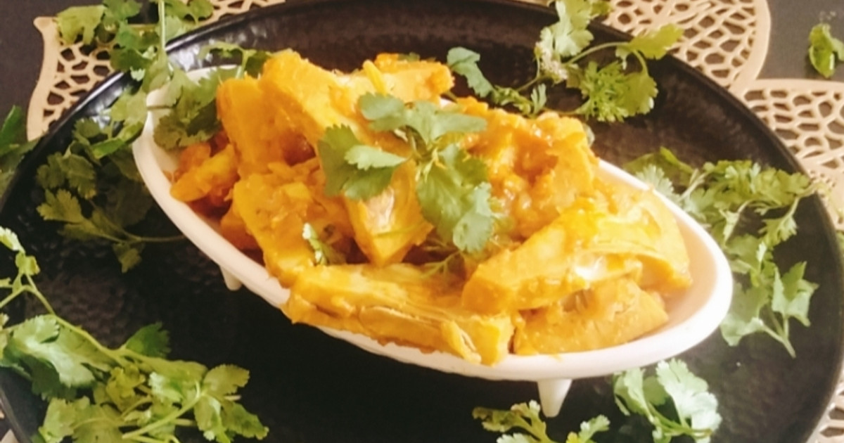 Raw Jackfruit 😋(Kathal Ki Sabji) Recipe by Jyoti Prakash Assudani - Cookpad