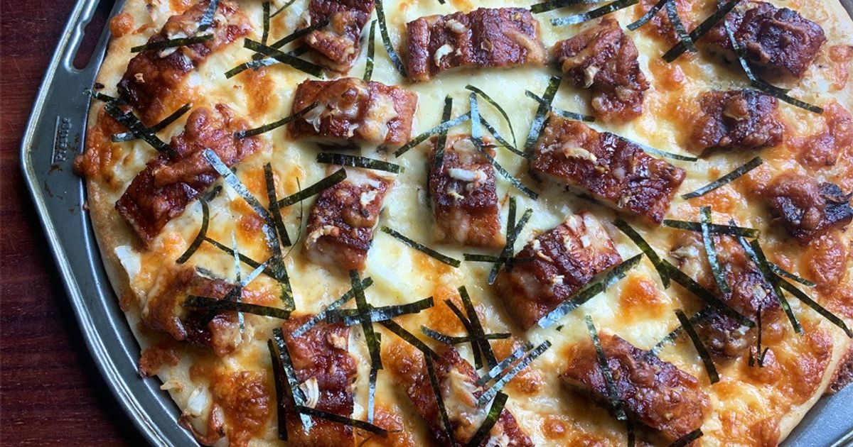 ‘Kabayaki’ Eel Pizza Recipe by Hiroko Liston - Cookpad