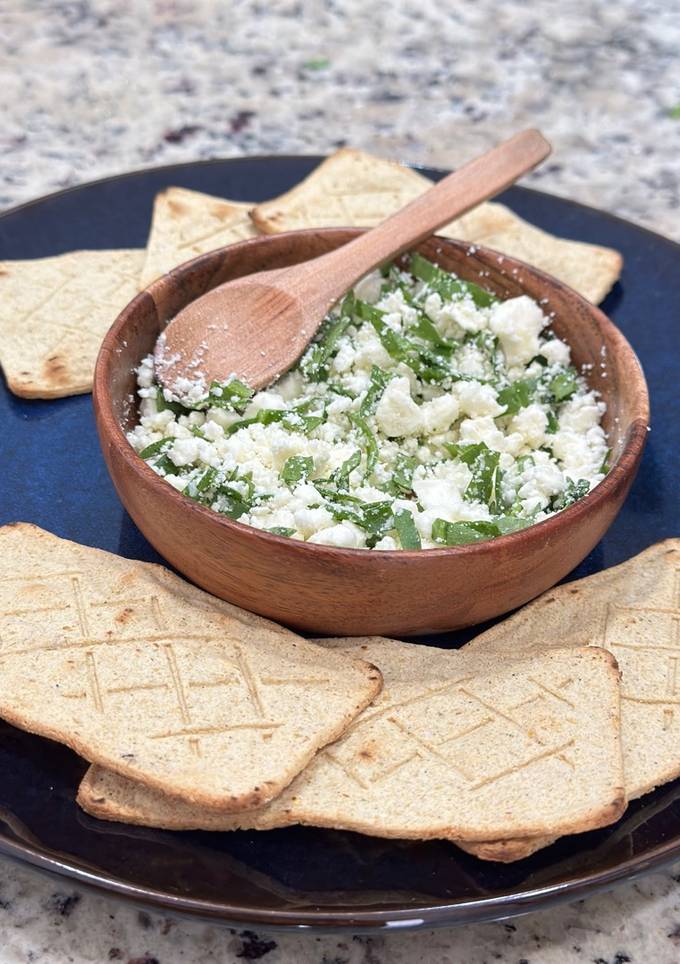 Botana con queso Feta Receta de María Luisa Pérez- Cookpad