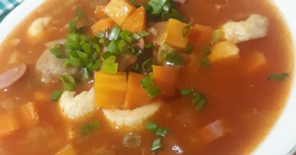 Resep Sup merah oleh Tia Eka Fedora S - Cookpad