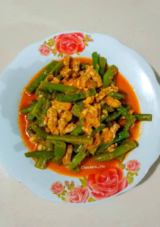 Resep Oblok Oblok Buncis Tempe oleh Chendera Ria Lim - Cookpad