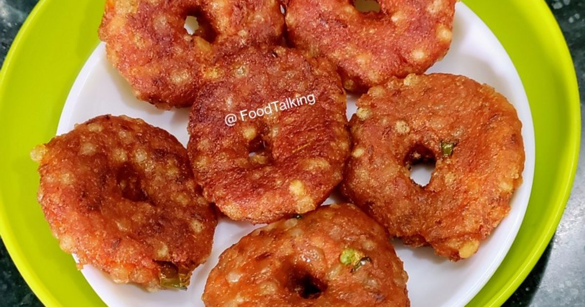 Sago/Sabudana Vada Recipe by Dr.Madhumita Mishra - Cookpad