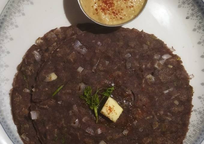 Ragi finger millet Roti Recipe by Anitha (Annie) - Cookpad