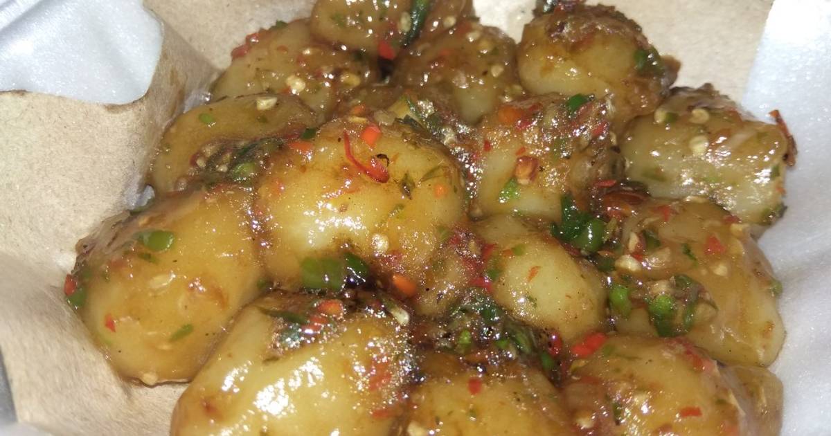 Resep Cilok mercon oleh Christine - Cookpad