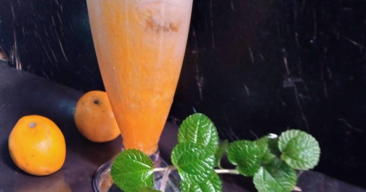 Resep 231) es susu jeruk oleh Susan_Miniarti - Cookpad