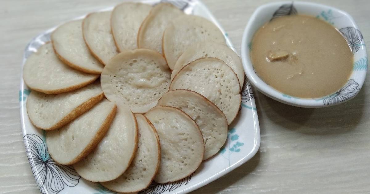 Resipi Apam Serabai & Serawa Durian oleh faylazarene - Cookpad