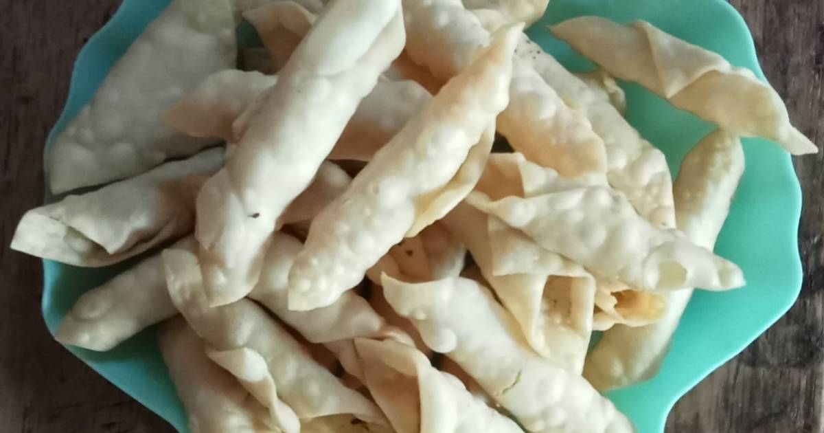 Resep Pangsit Unik: enak, mudah, gurih & berbagai isi!