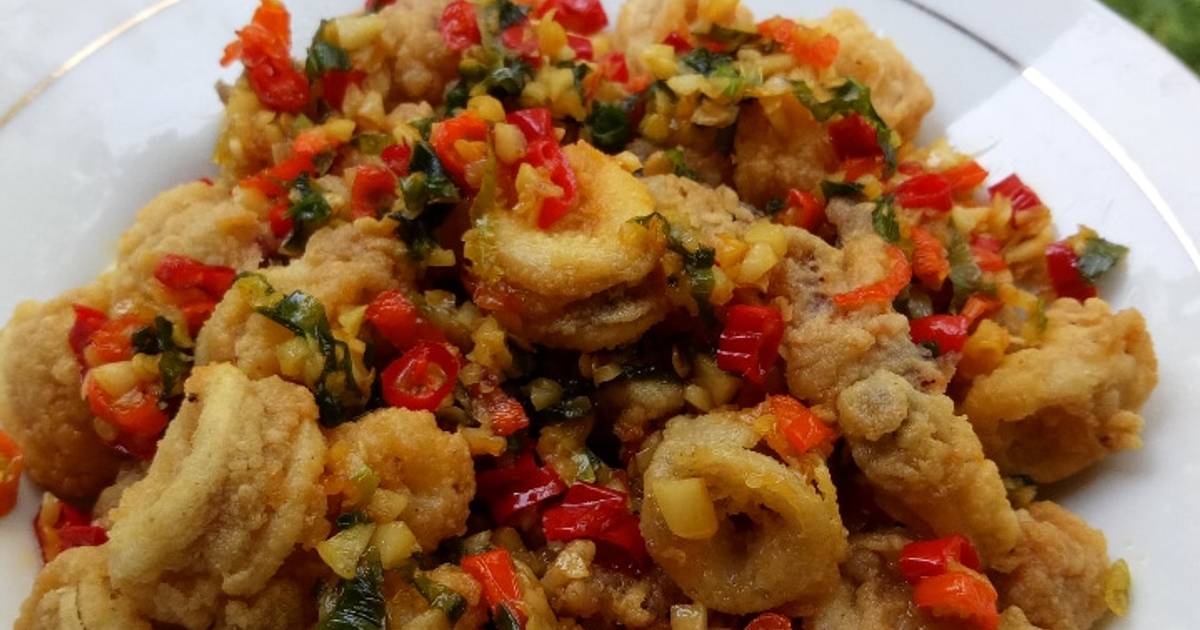 20 resep cumi krispi cabe garam enak dan mudah - Cookpad