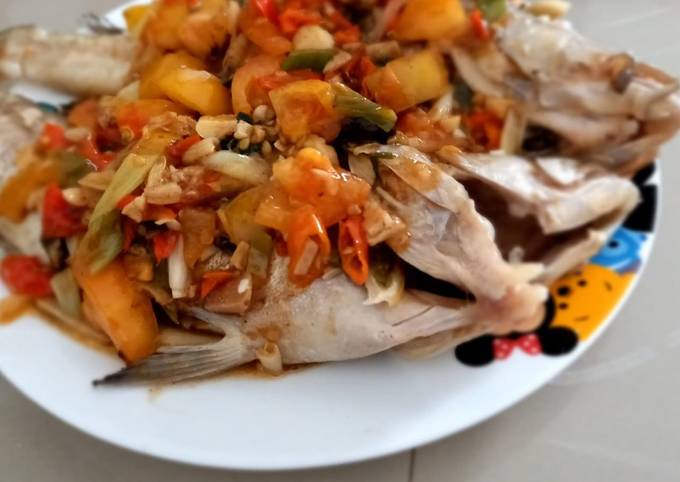 Resep Tim Ikan Kerapu oleh sinta linda - Cookpad