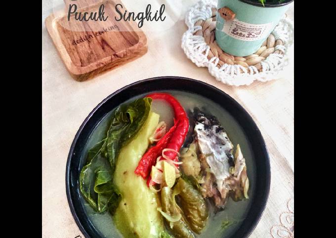 Resep 285. Gangan Hubi Pucuk Singkil Khas Kutai oleh Dedifa.Cooking ...