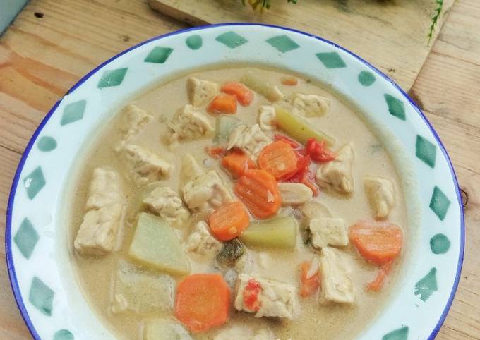 Resep Lodeh Labu Siam Tempe oleh Farhah - Cookpad