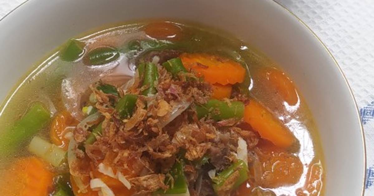 Resep Sup daging rumahan oleh Citra Amalia - Cookpad