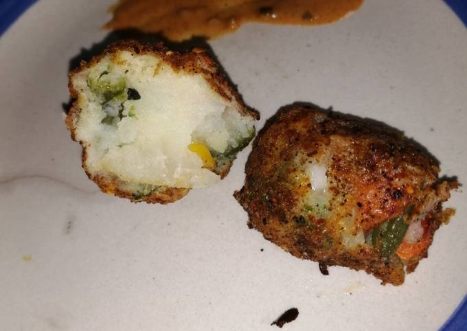 Veggie balls Recipe by Kim Govender - Cookpad