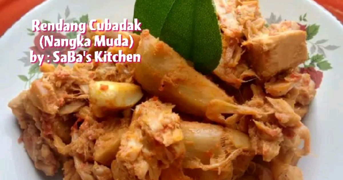 Resep Rendang Cubadak (Nangka Muda) oleh SaBa's Kitchen - Cookpad