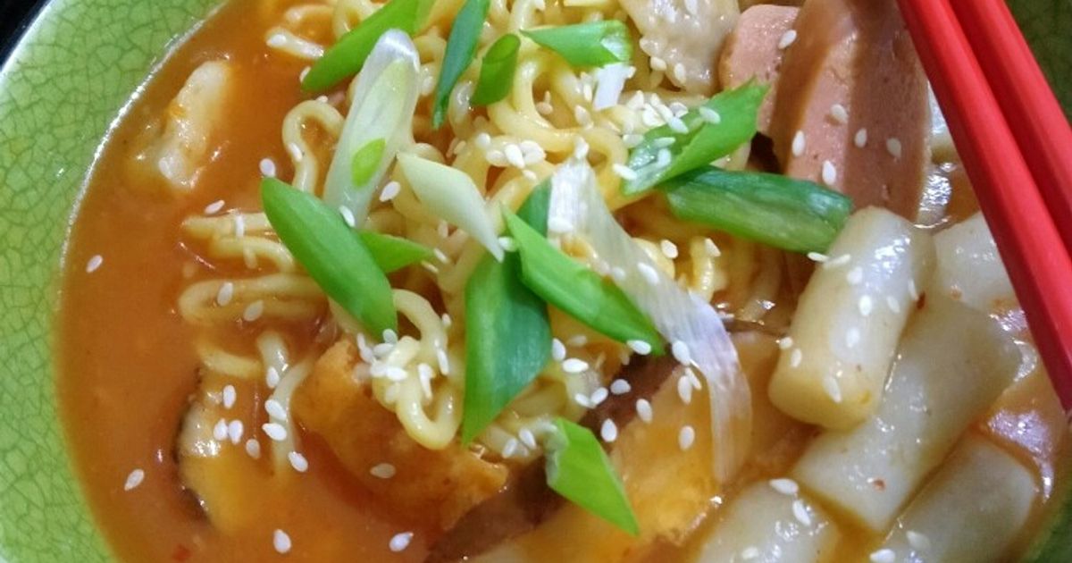 Resep Rabokki (Ramyun Tteokbokki) Saus Gochujang oleh Devi Wijayanti ...