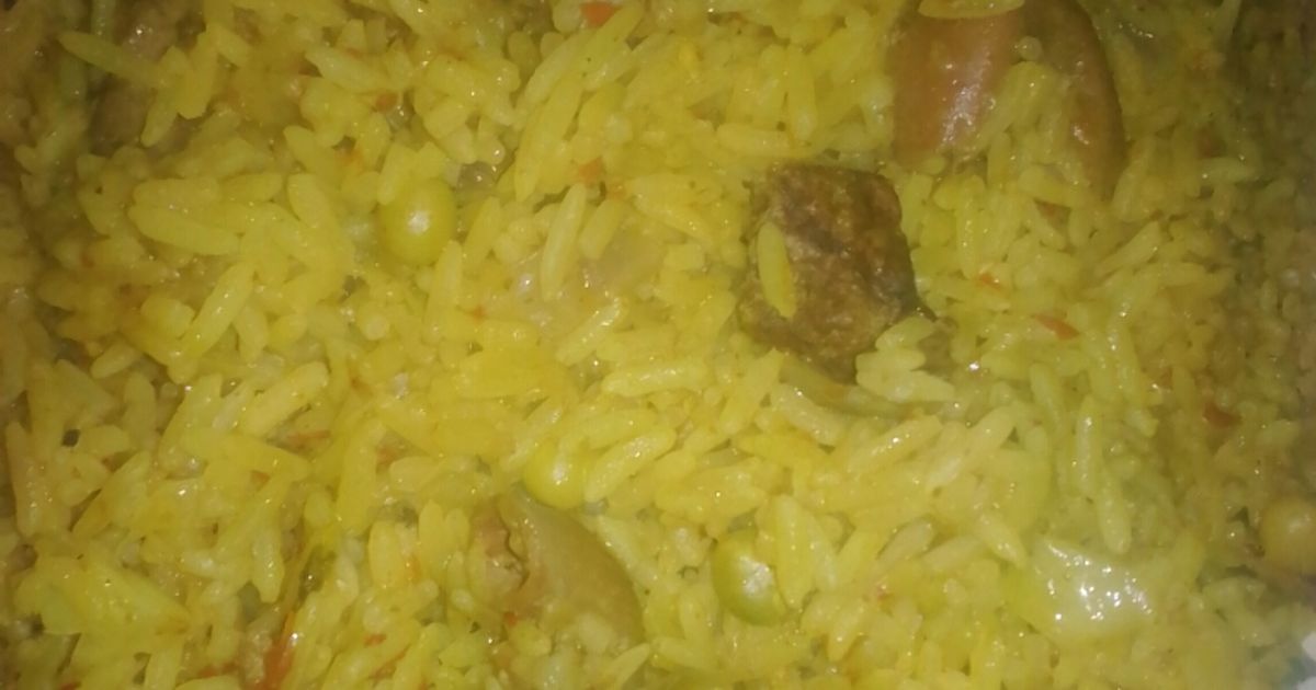 Jollof Rice Da Kayan Ciki Recipe by Umma Abubakar