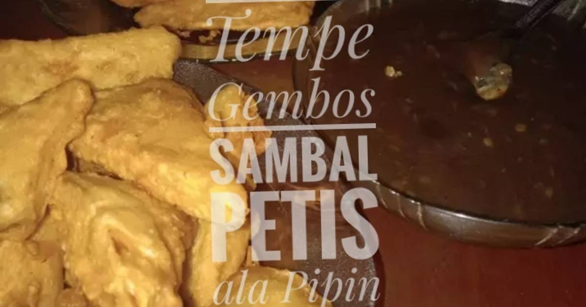 32 resep tempe menjes petis enak dan mudah - Cookpad