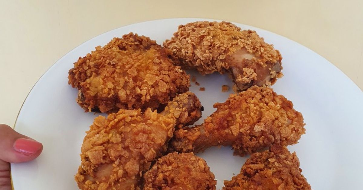 Resep corn flakes lemon rumahan enak dan mudah - Cookpad
