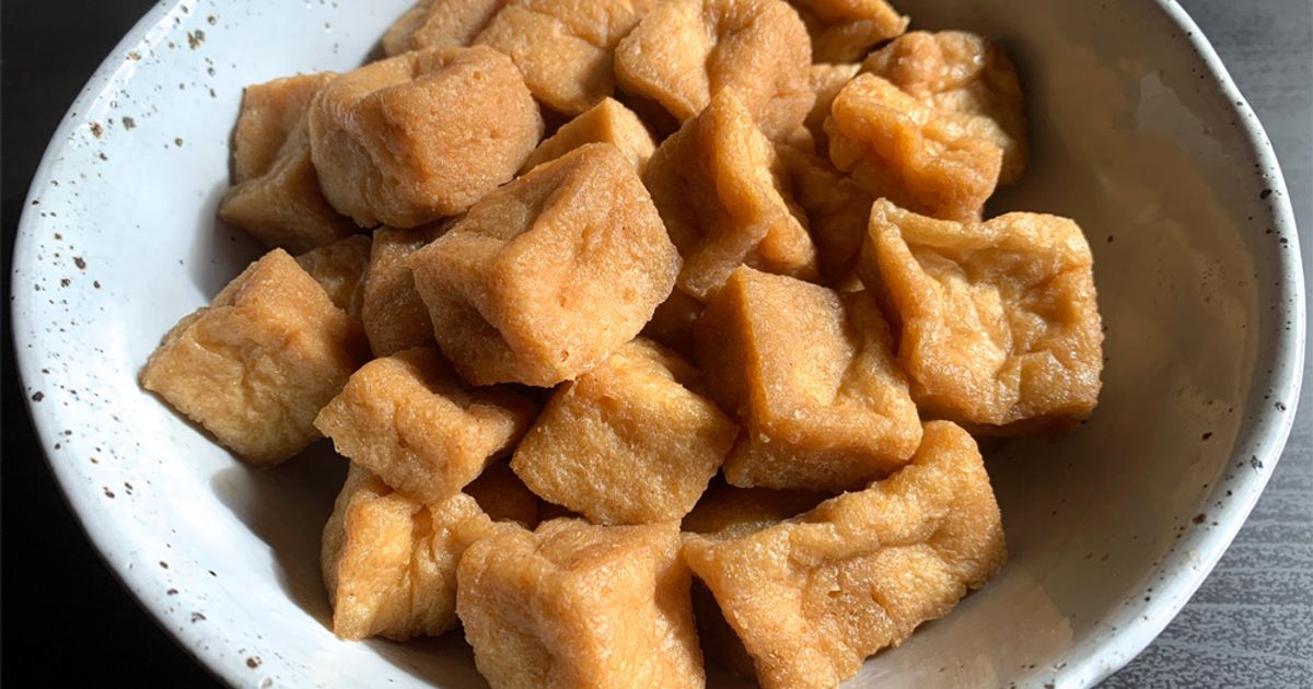 Simmered Tofu Puffs Recipe by Hiroko Liston - Cookpad