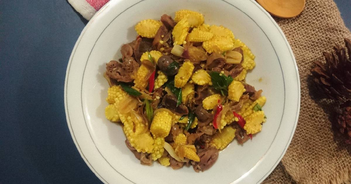 Resep Oseng Ampela Putren oleh Bina Decilena - Cookpad