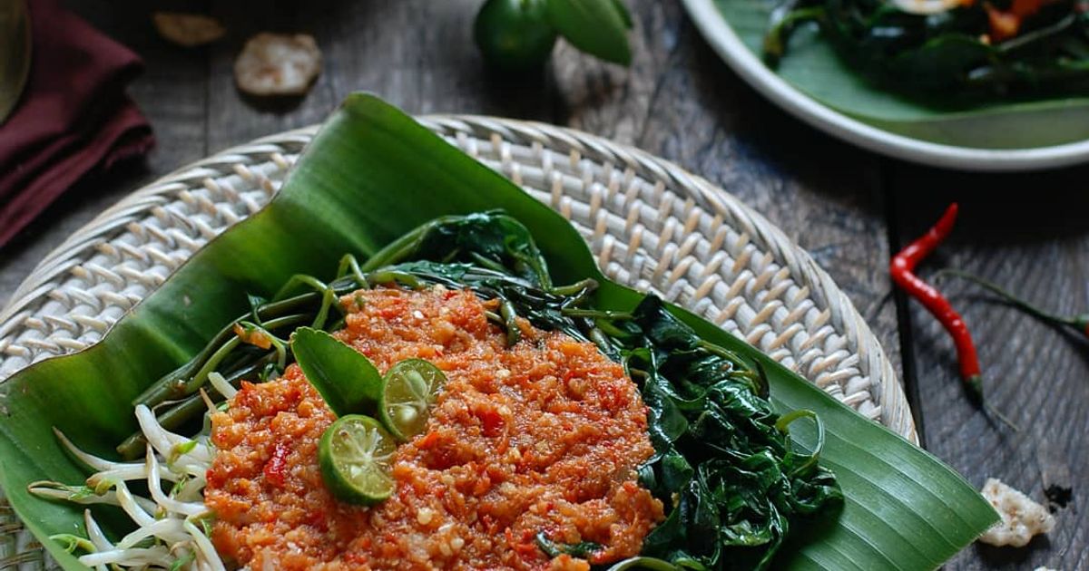 Resep Plecing Kangkung oleh qhiqhio - Cookpad