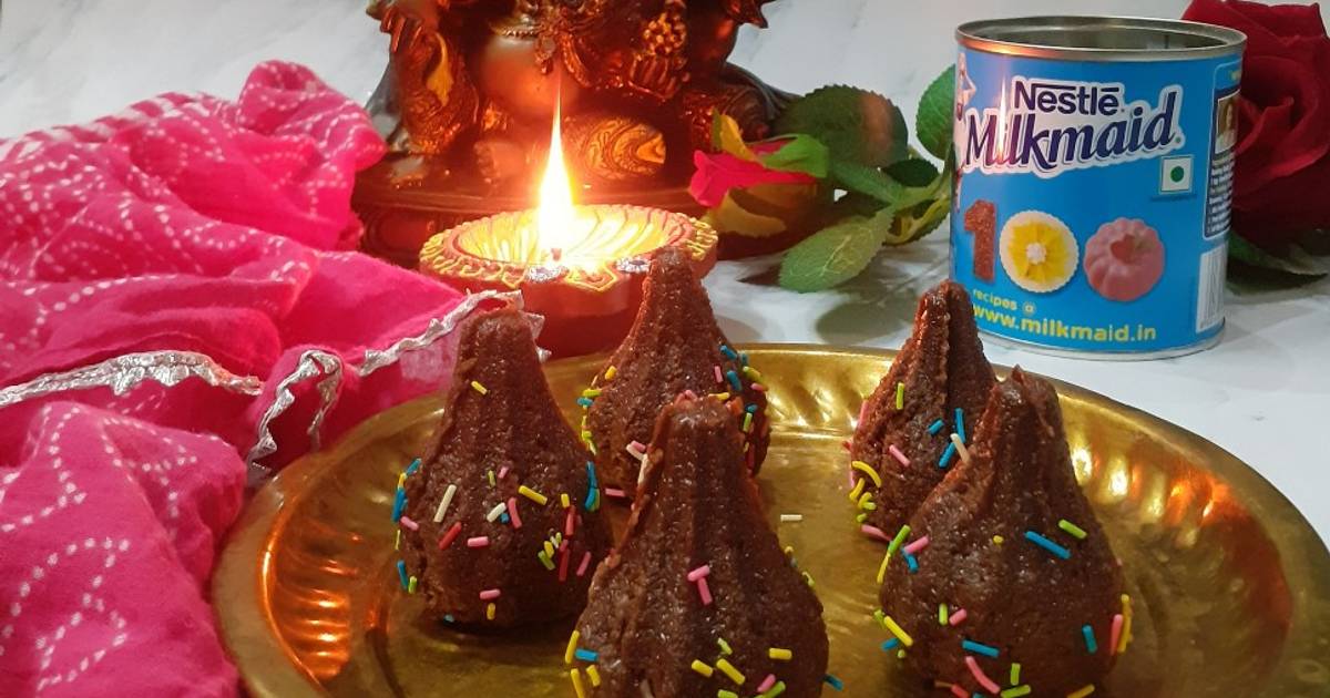 Cocoa modak Recipe by Neha Dua - Cookpad
