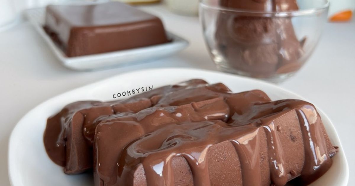 Resep pudding coklat mewah rumahan enak dan mudah - Cookpad