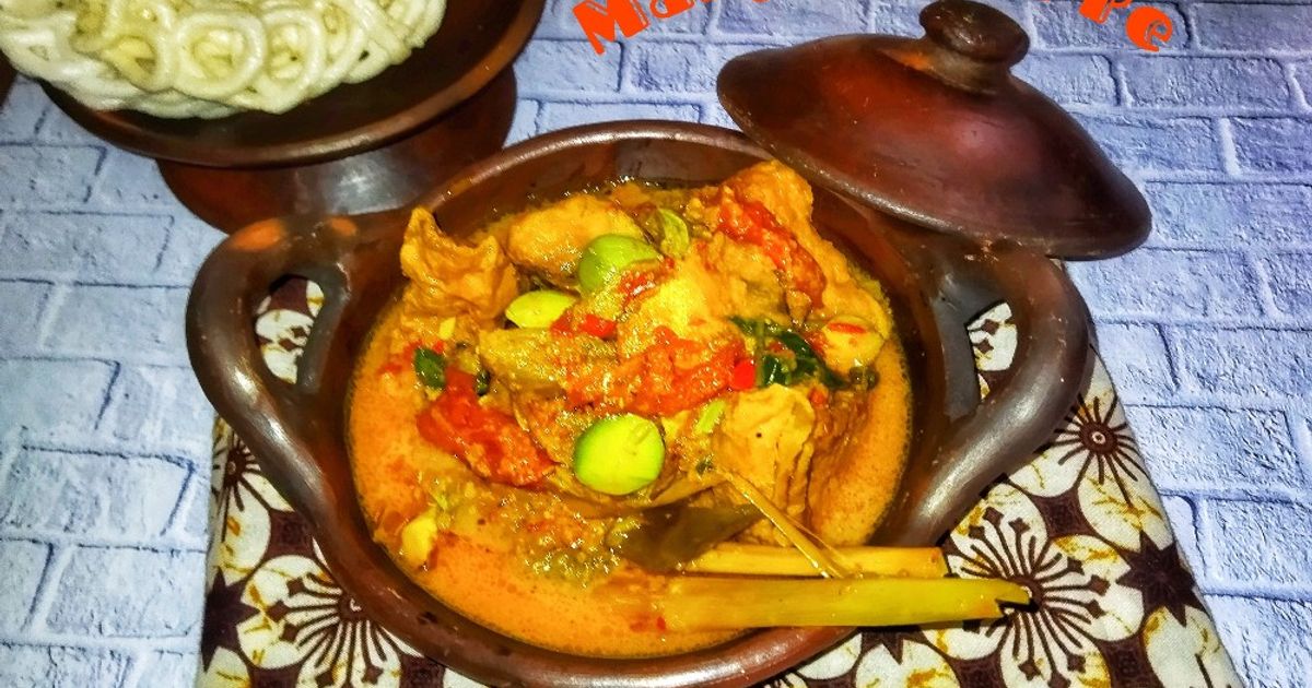 Resep mangut ikan pe tahu petai rumahan enak dan mudah - Cookpad