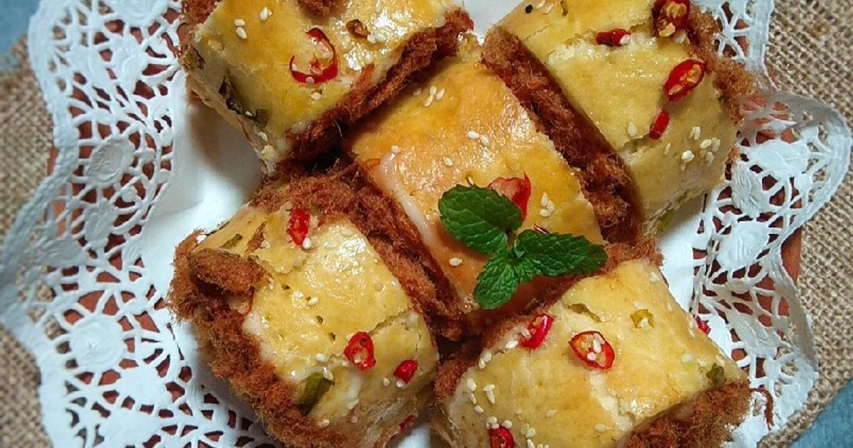 Resep Floss Roll Bun / Roti Gulung Abon oleh Elika 'Dapoerkuesalamah ...