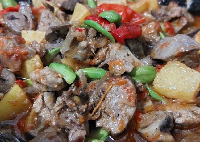 Resep Sambal Goreng Ati dengan Petai oleh Dyah Sandyasari Willgohs ...