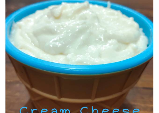 Resep Cream Cheese Home made 2 bahan oleh MommyLin - Cookpad