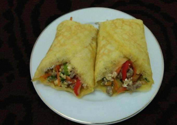 Resep Menu DEBM Telur Gulung Daging oleh Yunita Hatibie - Cookpad