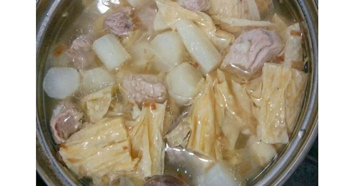 Resep ☡Non Halal☡ Sop Lobak Daging Babi Kembang Tahu Enak & Sehat oleh ...