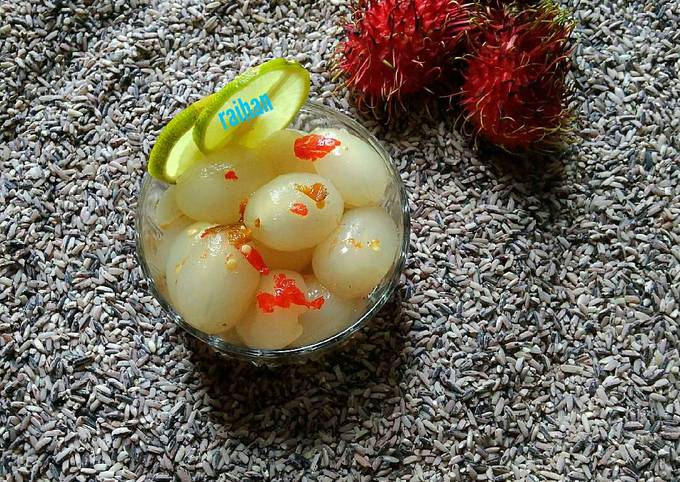 Resep Asinan Rambutan oleh Raihan Rusli - Cookpad