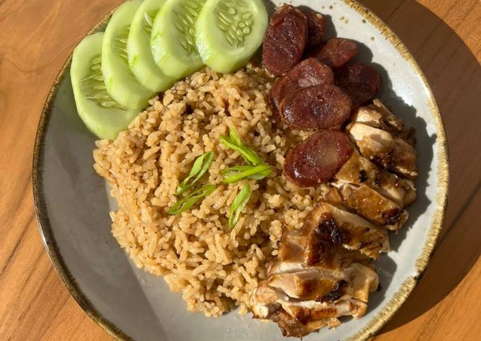 Resep Claypot chicken rice / nasi ayam rice cooker oleh Giovanni Euodia ...