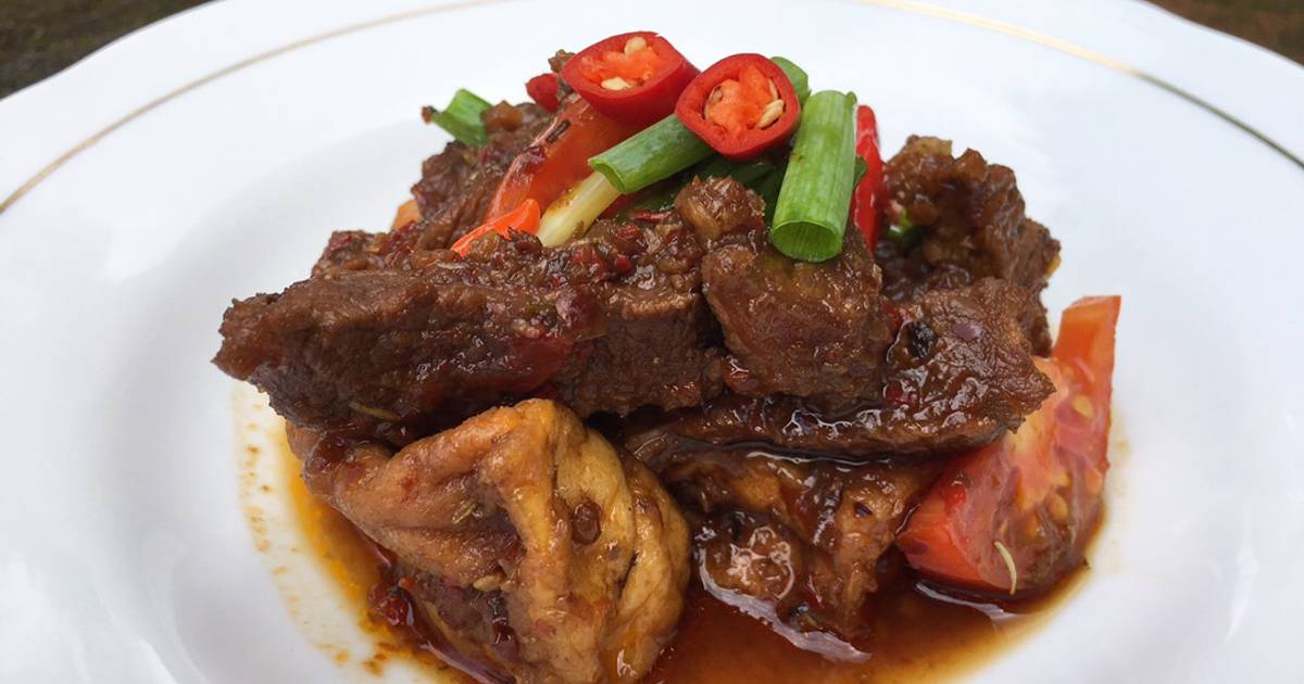 Resep Rica Rica Daging Sapi dan Tahu oleh letmeeatwell - Cookpad