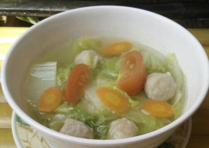 Resep Sop sawi putih oleh Hanindya - Cookpad