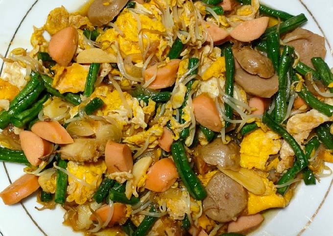 Resep Oseng Bakso Sosis Kacang Panjang oleh Key - Cookpad