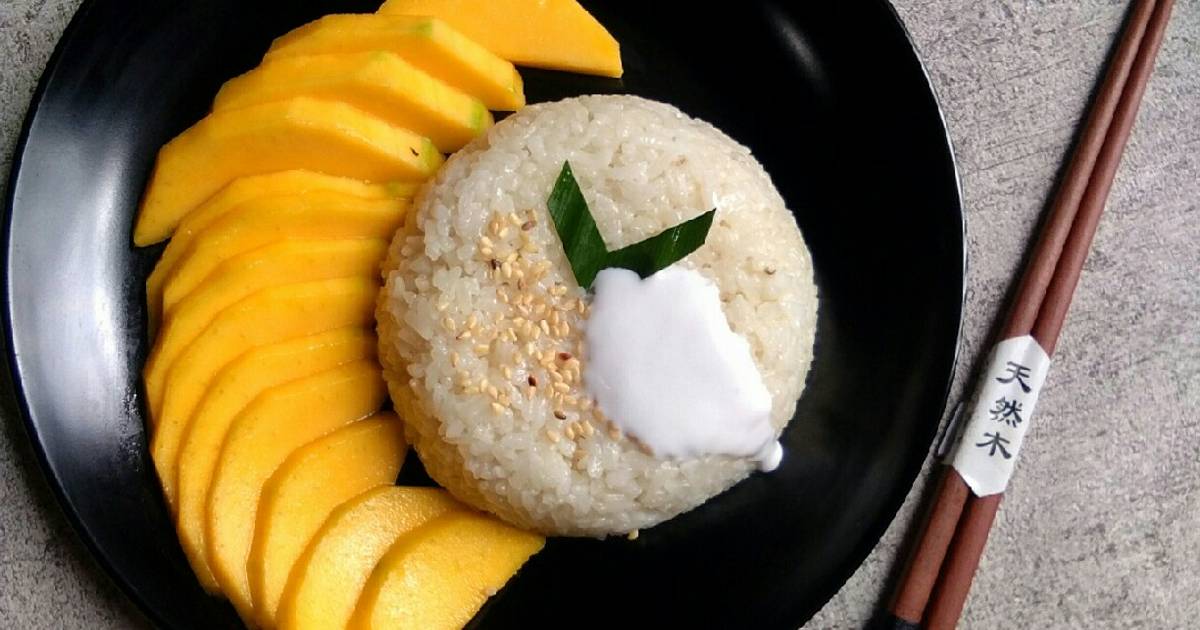 Resep Manggo Sticky Rice oleh Haryanti Andrie - Cookpad