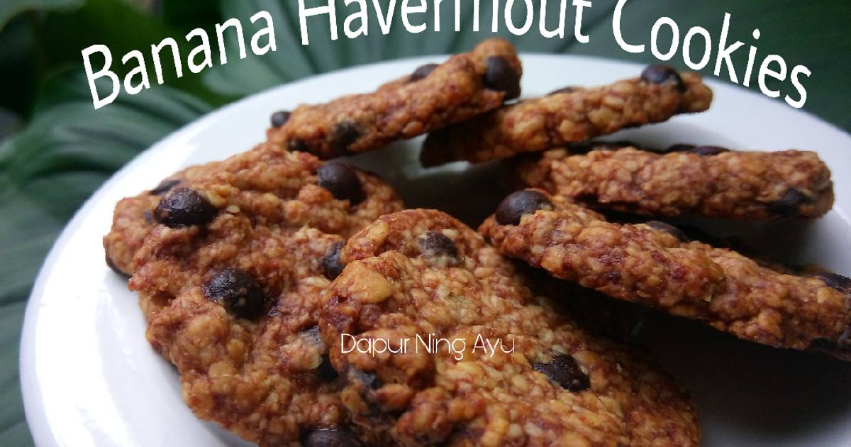 Resep 87. Banana Havermout Cookies oleh Dapur Ning Ayu - Cookpad