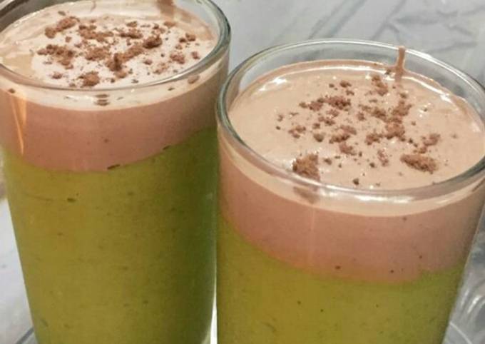 Resep Dalgona Milo with Avocado oleh Nazhifani Lubis - Cookpad