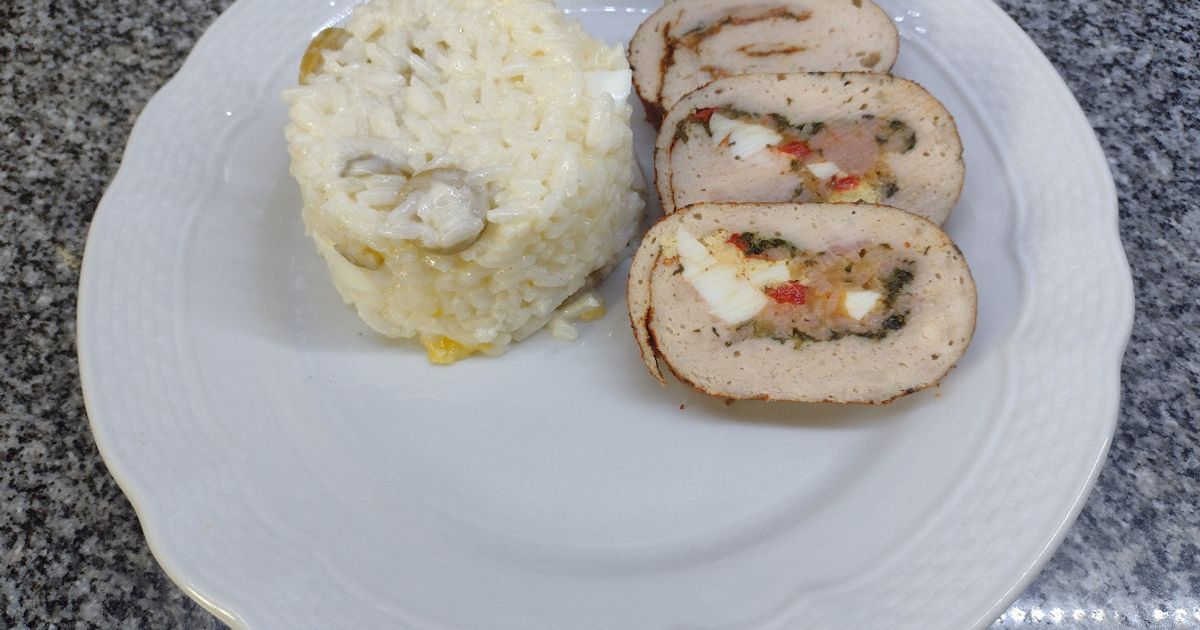 Arrollado De Pollo De Bigote Cocina Receta de Jorge Merlo- Cookpad