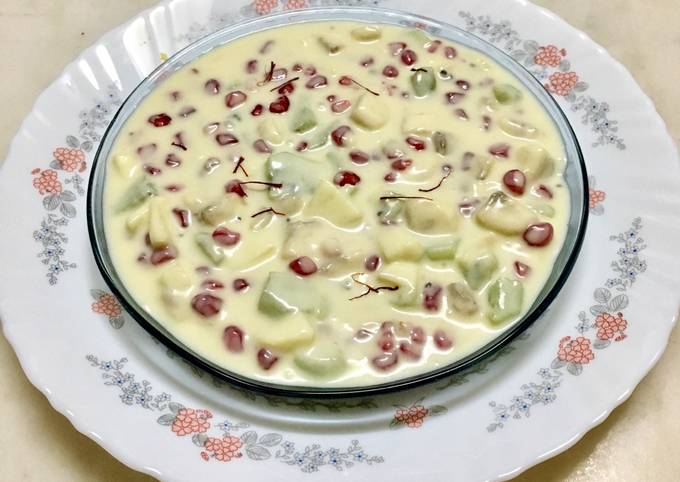 Fruit shrikhand Recipe by Shashi Bist Chittora - Cookpad